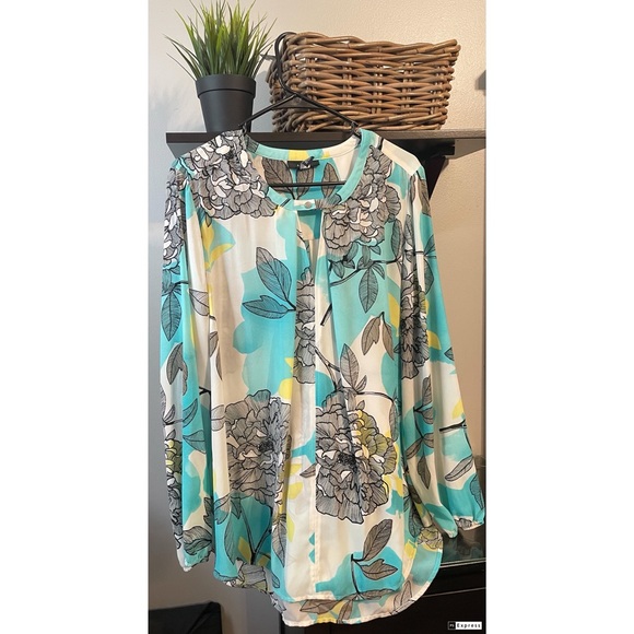 Alfani | Tops | Alfani Floral Blouse | Poshmark